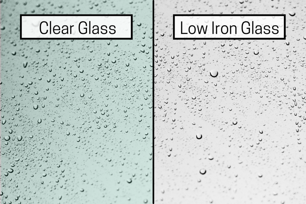 Houston Shower Glass Enclosures: Clear or Low Iron Glass?